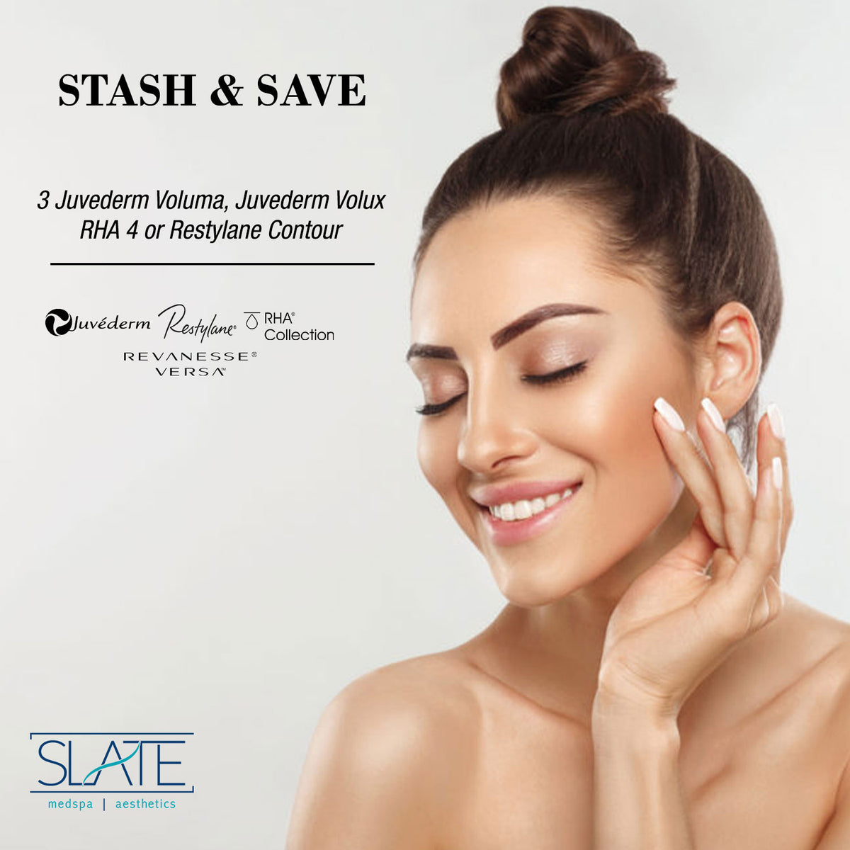 STASH & SAVE | 3 Premium Fillers – Slate Medspa